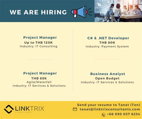 Tanat Thongnual On Linkedin Recruiting Hiring Itcareers Techjobs