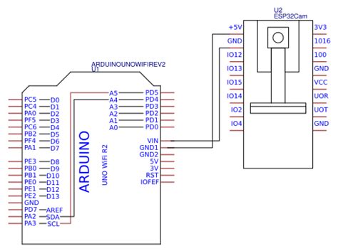 LCD TO ARDUINO Resources EasyEDA