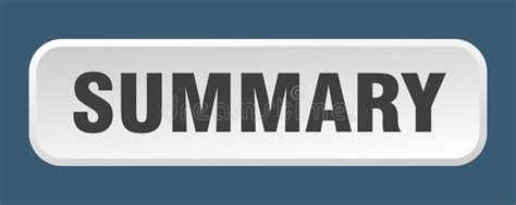 Summary Button Stock Illustrations 1342 Summary Button Stock