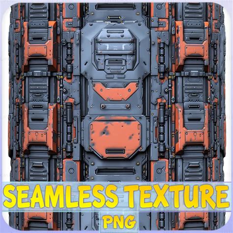 Sci Fi Seamless Texture