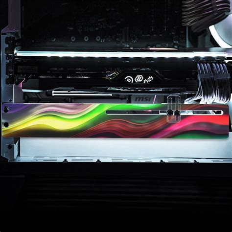 Fitting Forms RGB GPU Support Bracket Addressable RGB Controller Kit Graphic Card Support