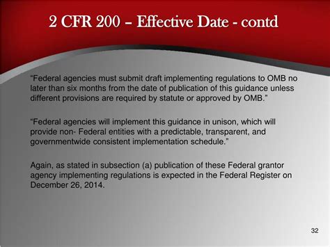Ppt 2 Cfr 200 “uniform Federal Grant Guidance” Powerpoint
