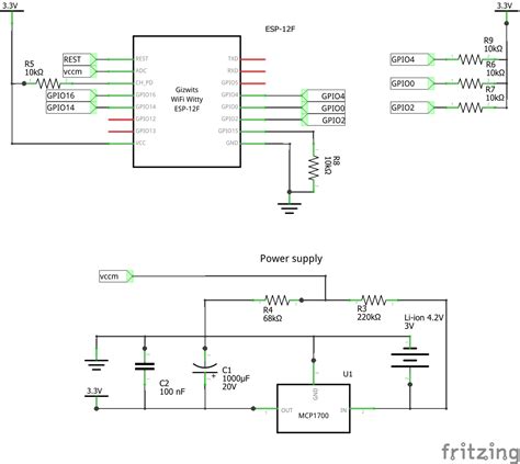Power Supply For Bare Esp 8266 Units