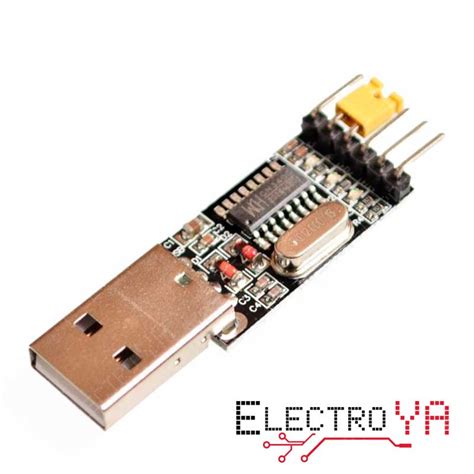 Módulo USB a TTL CH340G Comunicación Serial Fácil y Confiable ElectroYA Robótica y electrónica