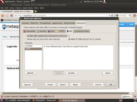 Using BackTrack R With Metasploit Rapid Blog