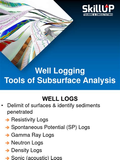 Well Logging Tools Of Subsurface Analysis Pdf Sedimentary Rock Geology