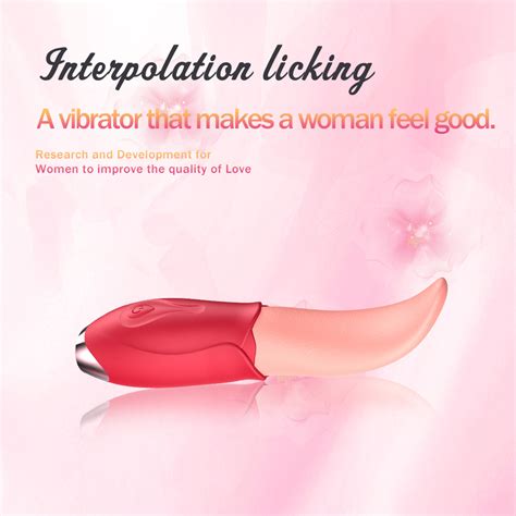 Vibrating Stick Female Tongue Masturbation Simulation Pudendal Licker Sexual Pleasure
