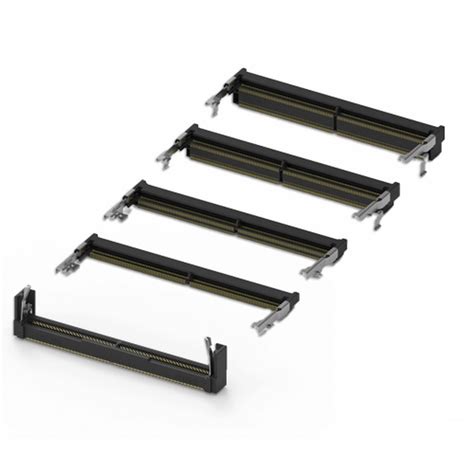 Alcom Electronics 126B Series DDR5 SODIMM Sockets