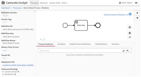 integrating rf with camunda rpa robot framework