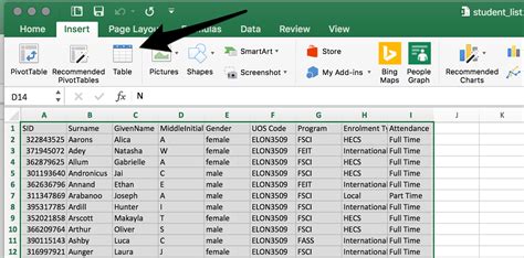 5 3 exploring the data with a spreadsheet — ontask 11 1 documentation