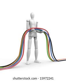 Structure Cabling Stock Illustration Shutterstock