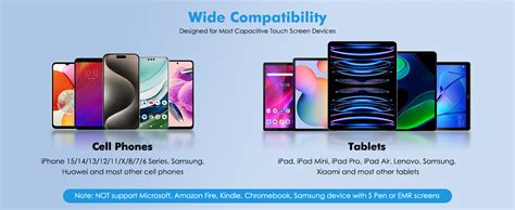 Moko Stylus Pen For Touch Screen Active Universal Stylus Pen Compatib Mokodirect