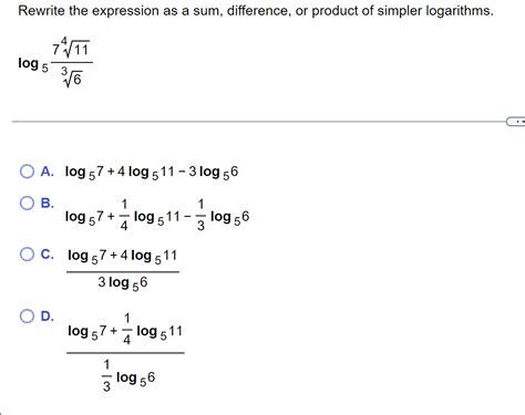 solved rewrite the expression as a sum difference or