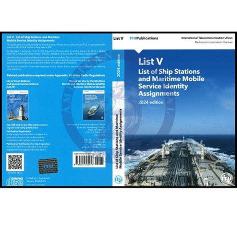 Itu List V List Of Ship Stations And Maritime Mobile Service Identity