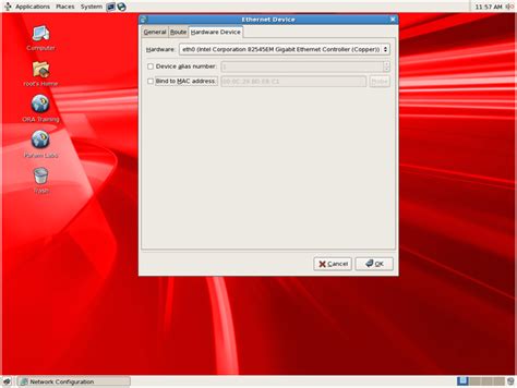 installing 12c rac on linux vm add additional virtual ethernet card