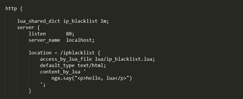 nginx 通过 lua redis 实现动态封禁 ip it瘾