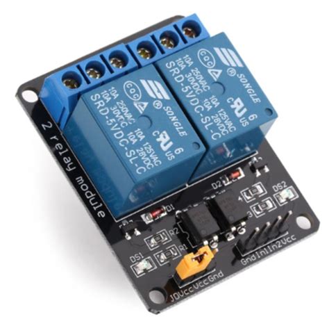 5V Dual Channel Relay Module Prayog India