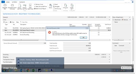 Nilesh Gajjar Business Central NAV System IO IOException The File Exists Dyamics NAV