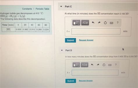 Solved Problem 12 15 Is The Reaction First Order Or Second