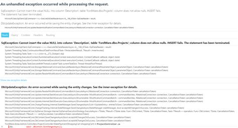 C Entity Is Trying To Insert A New Record For A Related Table When I Want It To Update