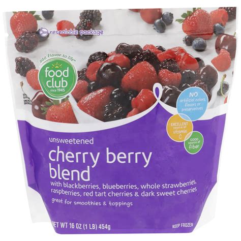 Unsweetened Cherry Berry Blend Smartlabel™