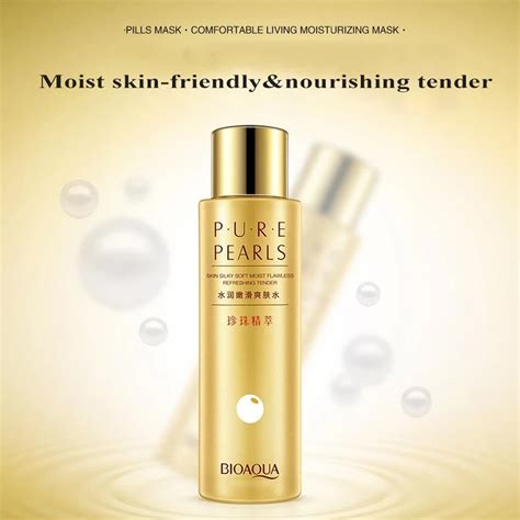 BIOAQUA Pure Pearls - Essence Deep Moisturizing Face Toner - 120ml ...