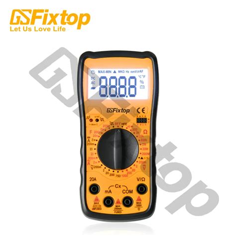 1000v Digital Multimeter 2000 Counts Gsfixtop