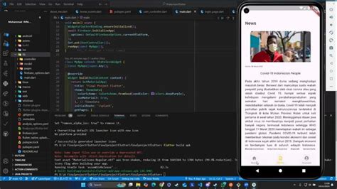 muhammad rifki yohandy on linkedin final project flutter sanbercode