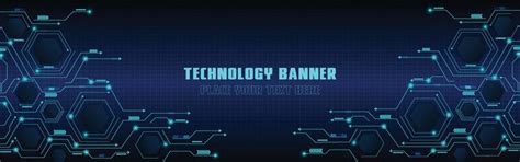Tech Banner Vector Art Icons And Graphics For Free Download