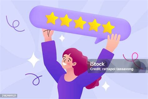 평가 및 리뷰 개념 만족도 수준 사용자 경험 권장 사항 설문 조사 별 5개 등급으로 댓글을 남깁니다 플랫 벡터 일러스트 레이 션 5에 대한 스톡 벡터 아트 및 기타 이미지