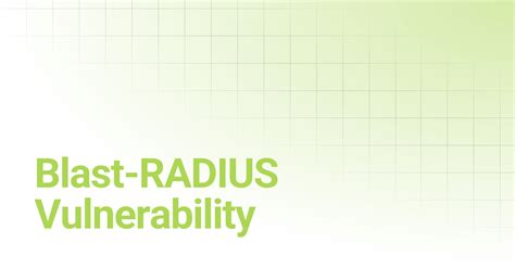 Blast Radius Vulnerability Radiusaas