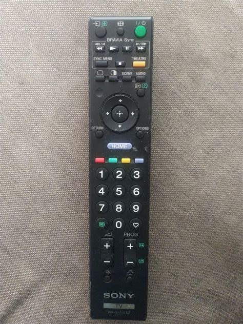 Sony Bravia Tv Remote Tv And Home Appliances Tv And Entertainment Tv
