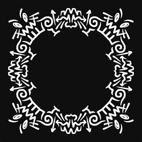 Premium Vector Square Pattern Frames