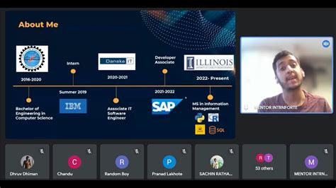 Interview Preparation By Sap Mentor Data Structures Masterclass By Intrnforte Youtube