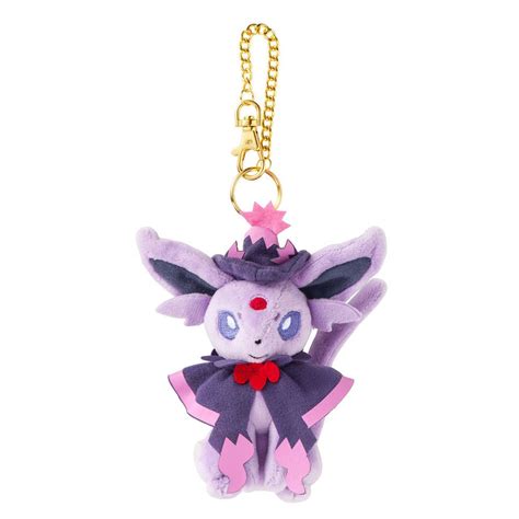 Espeon Pokemon Halloween Circus Plush Mascot Keychain Japan Pikachu Ebay Pokemon