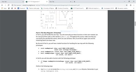 new tab x cs cs 115 assignment 1 x new tab x x →