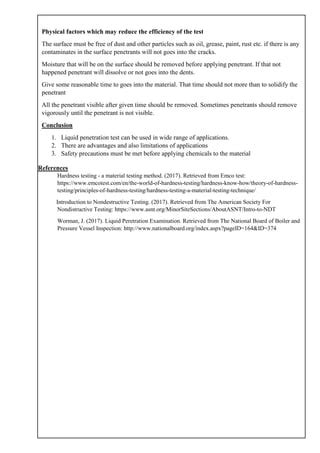 Non Destructive Testing Ndt PDF Non Destructive Testing Ndt PDF