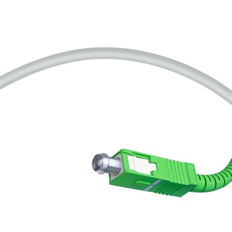 Buy MM SC APC Single Mode Simplex White Cable G A LSZH Armored Patch Cord