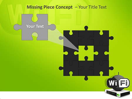 Wifi Modem PowerPoint Template Backgrounds Google Slides ID SmileTemplates