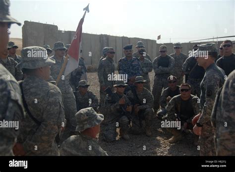 Lt Gen Charles Jacoby Commanding General Multi National Corps Iraq Talks With U S