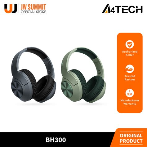 A4Tech BH 300 2Drumtek Bluetooth V5 3 Wireless Over Ear Headset Lazada PH