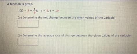 solved a function is given f t 3t2 t 5 t 5 h a determine