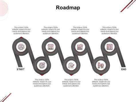 roadmap f895 ppt powerpoint presentation visual aids infographic