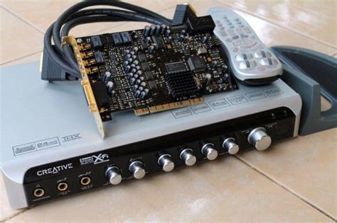 SoundBlaster x-Fi Elite Pro bundle, SB0550 card, SB0510 mixer, remote ...