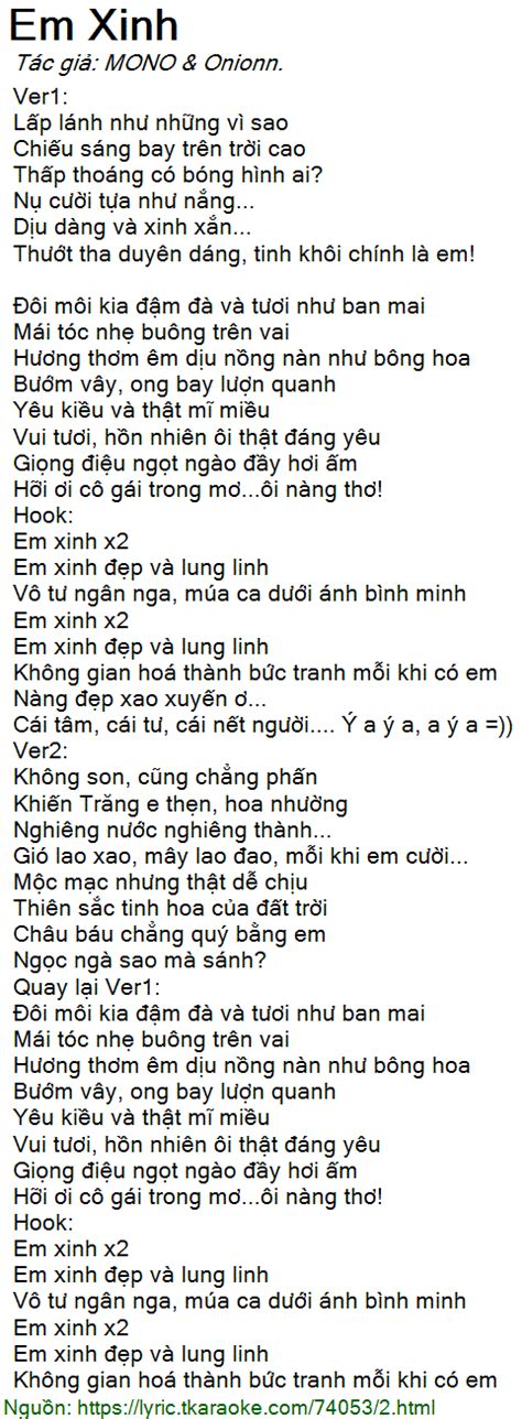 L I B I H T Em Xinh Mono Onionn C Nh C Nghe