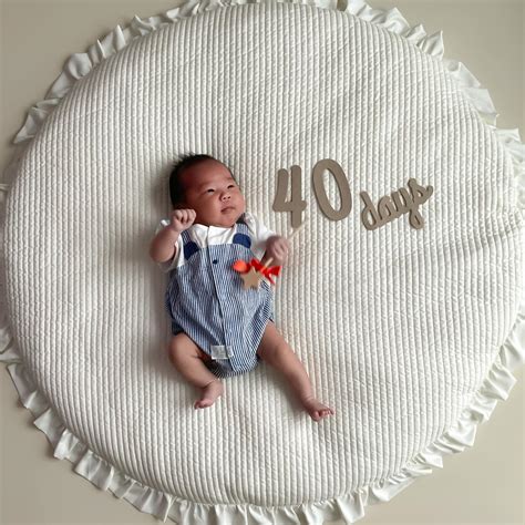 엄마가 관리하는 우리 거누일상 용띠맘 육아일상 육아정보 이제야 올리는 울애기 40일💙 앞으로도 건강만하자🥰🥰