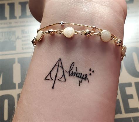 103 Tiny Harry Potter Tattoo Ideas That Any Witch Or Wizard Will Love