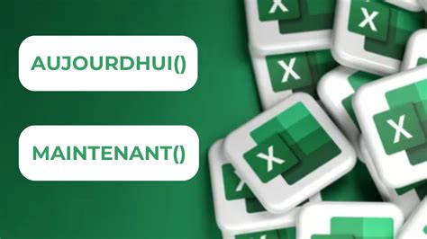 Afficher La Date Du Jour Avec 2 Fonctions Maitrisez Excel