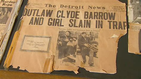 Bonnie And Clyde Death Newspaper
