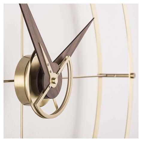 Doble O Premium Horloge Design Nomon Laiton Et Noyer